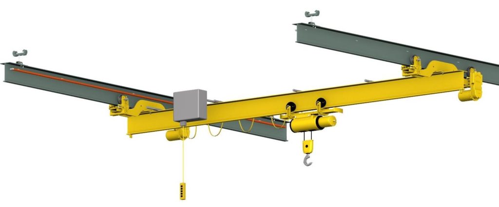 Cleveland Tramrail Ceiling Mounted Tarca System - Handling Systems Inc.