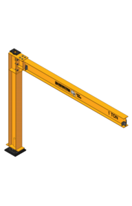 Harrington Mast Type Jib Cranes - HSI