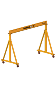 Harrington PORTABLE ADJUSTABLE GANTRY CRANES - Handling Systems Inc.